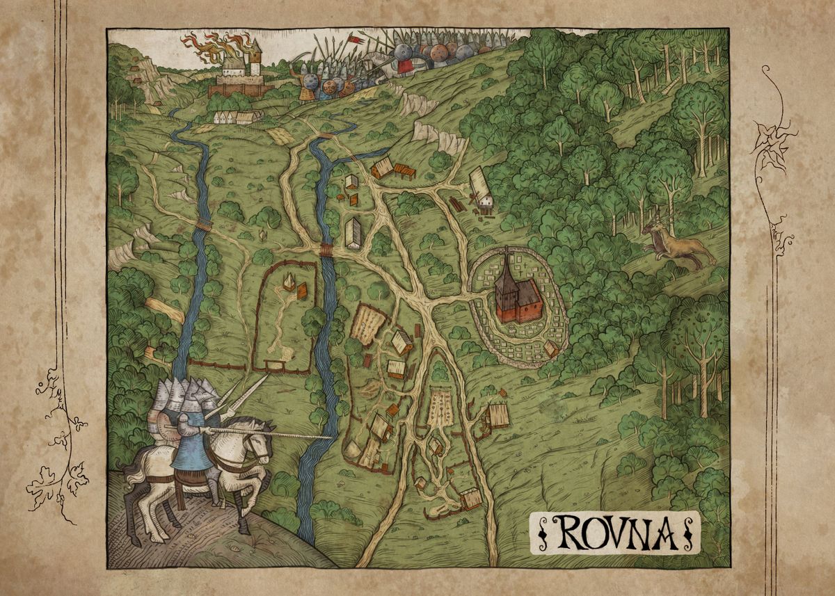 'Rovna' Poster by Kingdom Come Deliverance | Displate