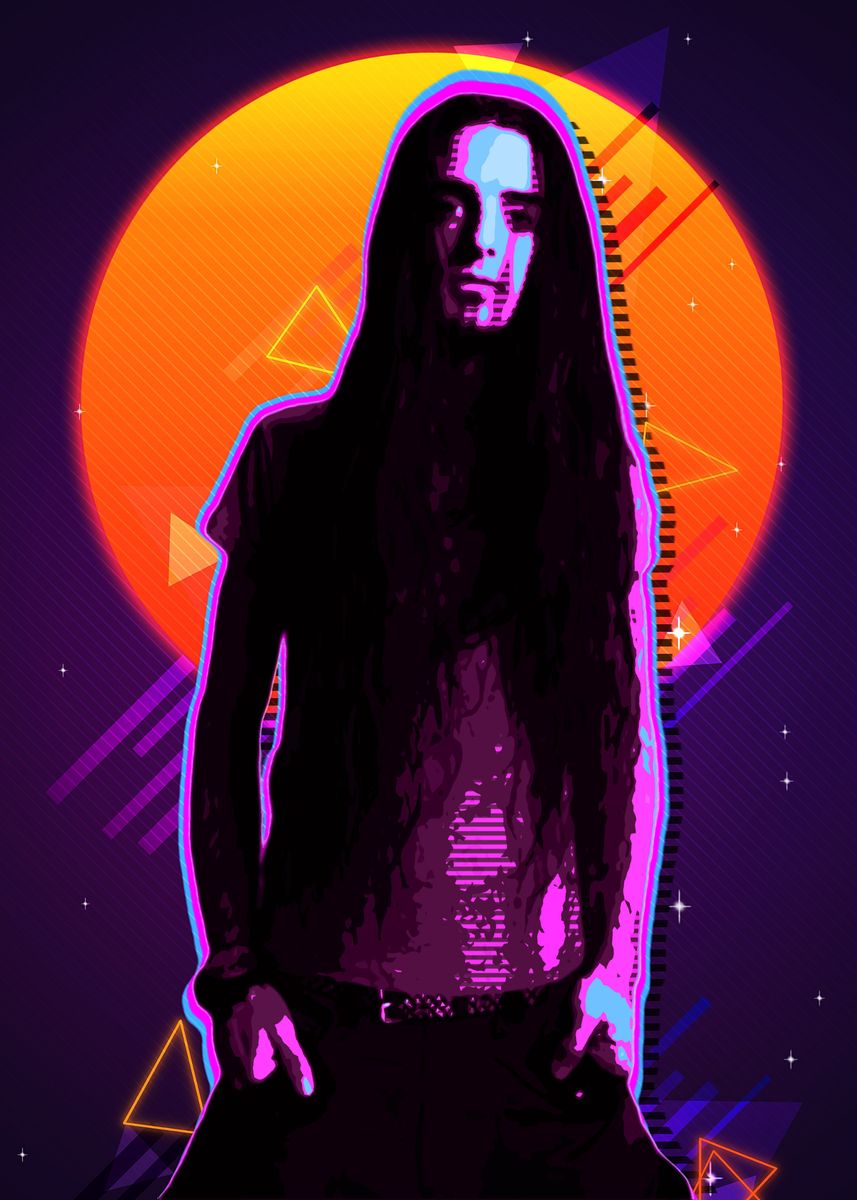 ' Bassnectar 80s retro' Poster by Meyers Oconnor | Displate