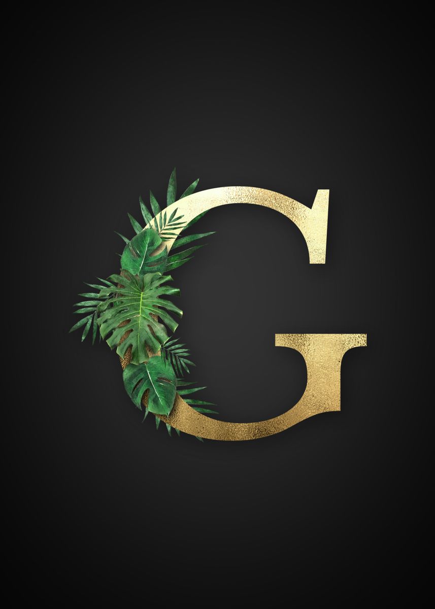 'Alphabet g' Poster, picture, metal print, paint by Don Mario | Displate