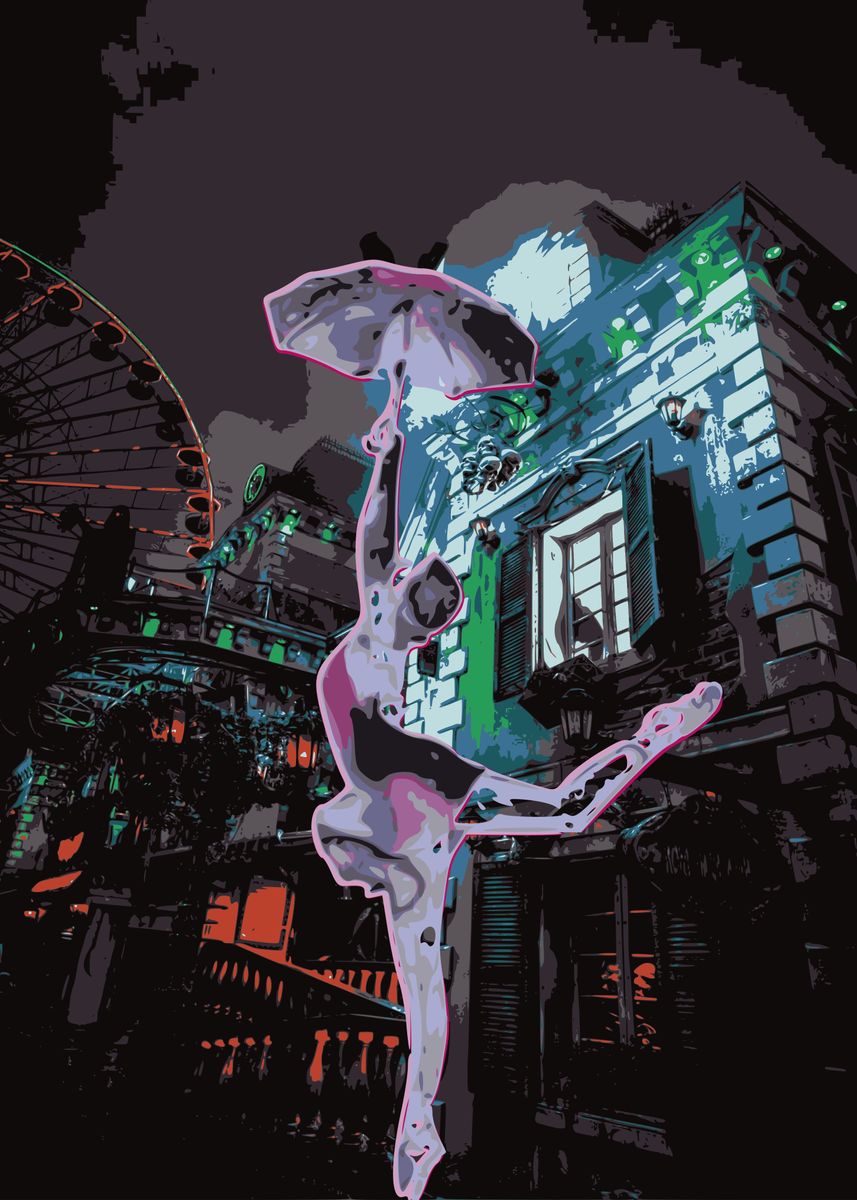 'Alive' Poster, picture, metal print, paint by Samsara Art | Displate