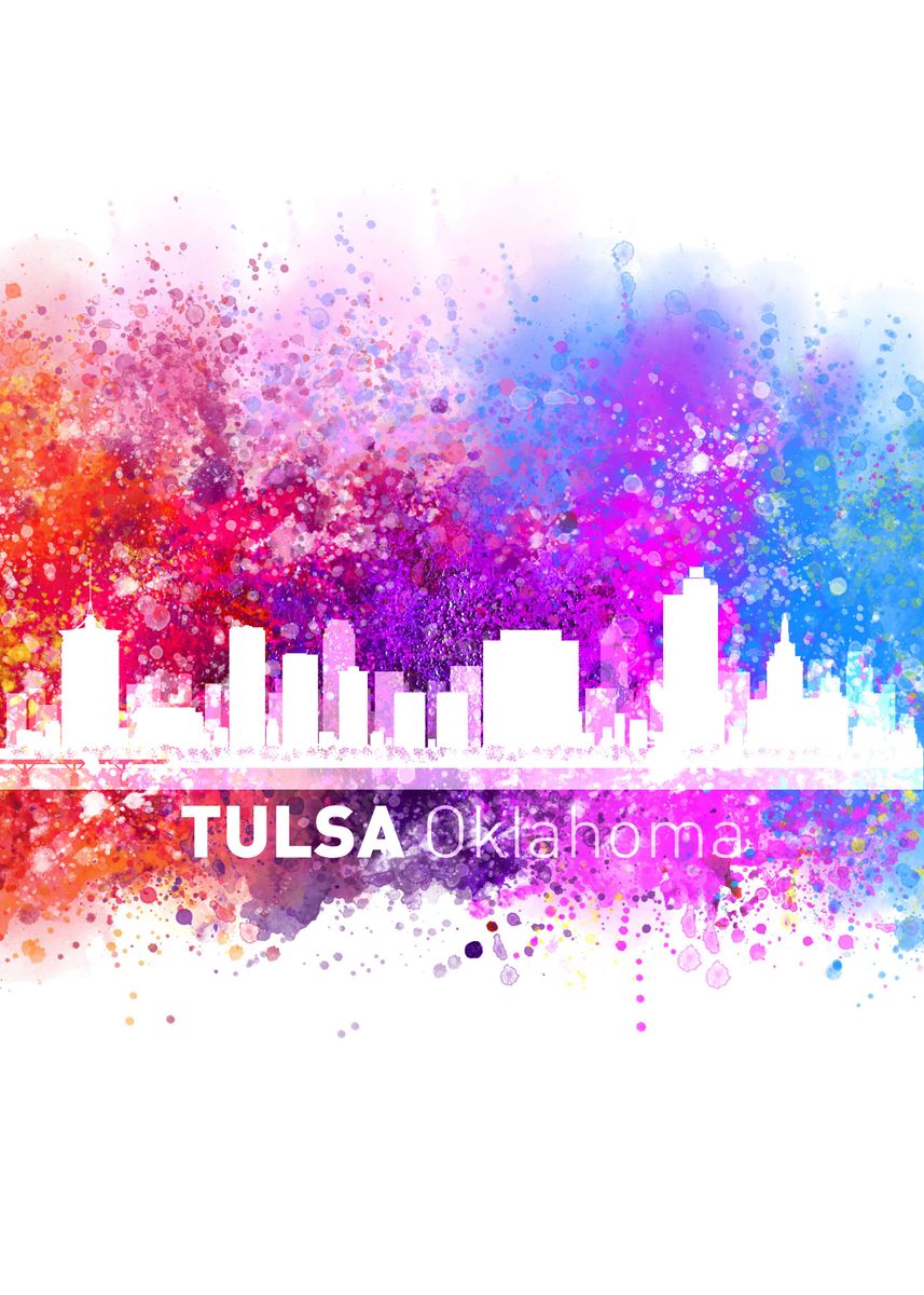 'tulsa' Poster, picture, metal print, paint by Project X Project X ...