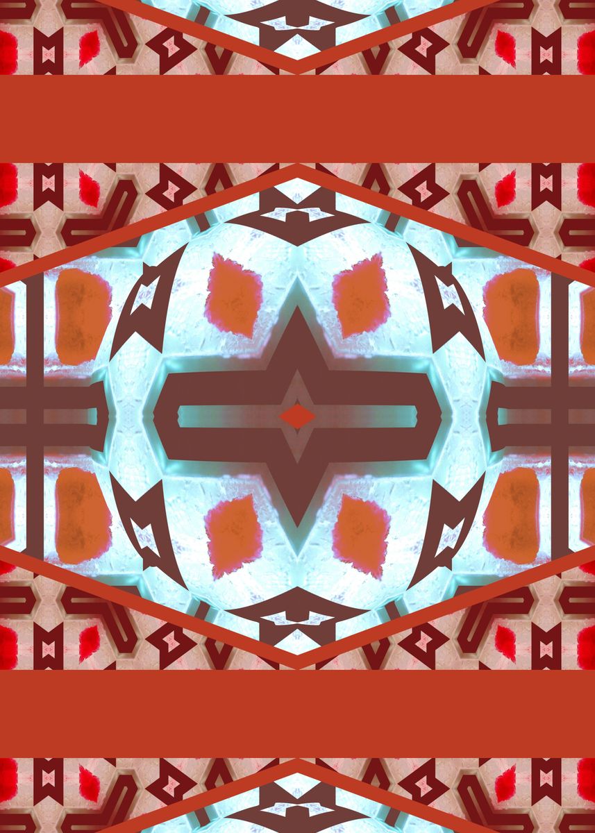 'Computer Graphics Pattern' Poster, picture, metal print, paint by ...