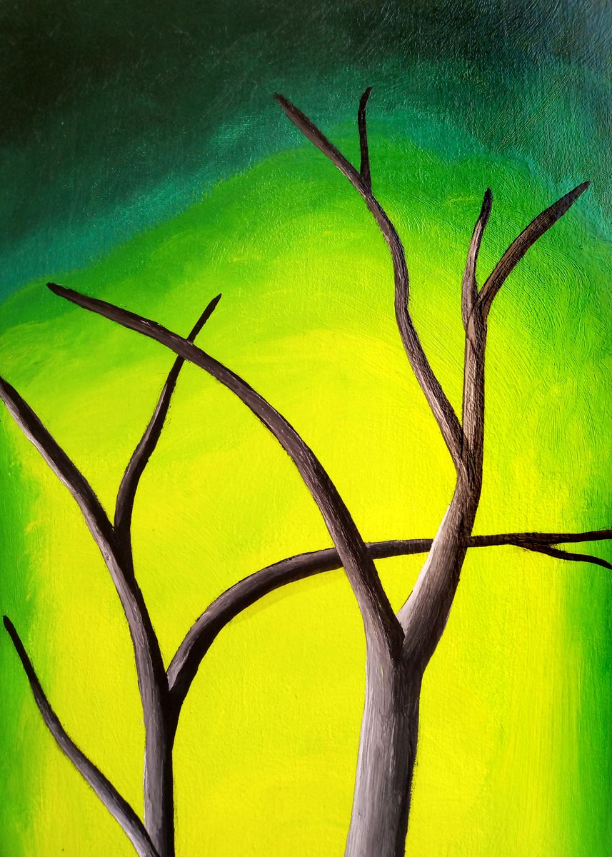 'Atmosphere Phosphoric' Poster, picture, metal print, paint by Fady ...