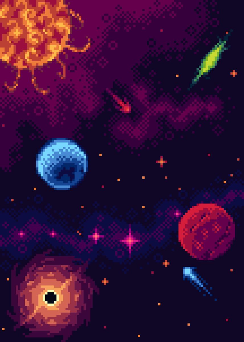 'Celestial Cosmos' Poster, picture, metal print, paint by Chiusday ...