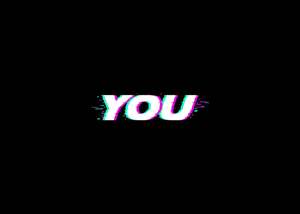 'you' Poster by Aljohn Paul | Displate