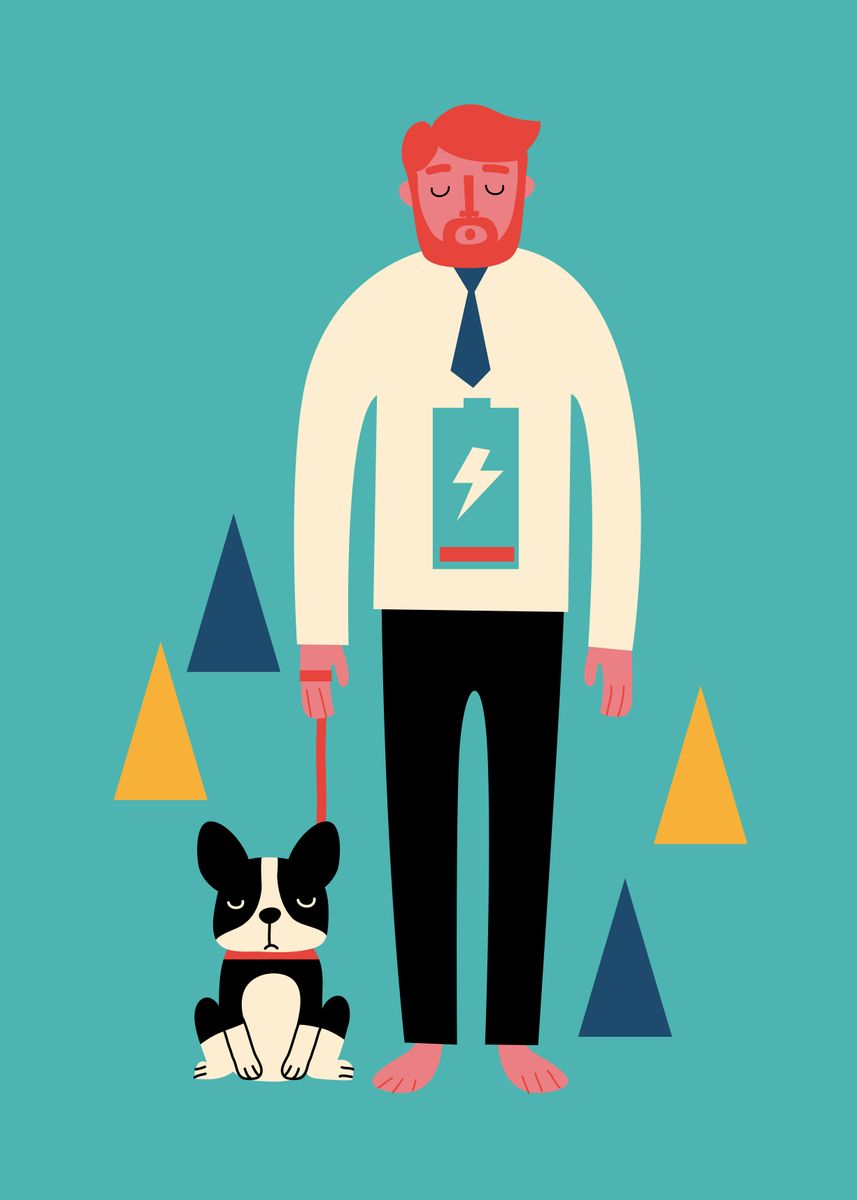 'Powerless' Poster by Andy Westface | Displate