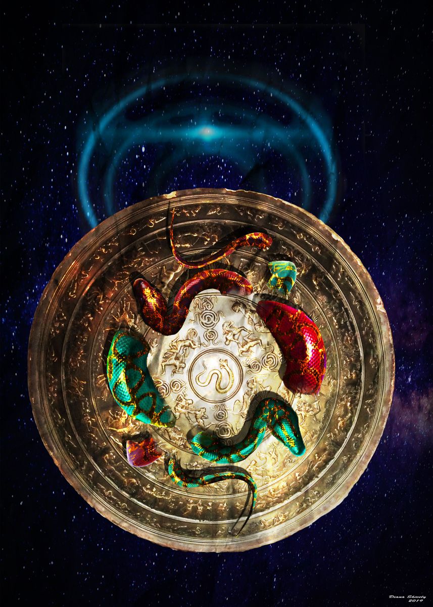 'Hercules Shield' Poster, picture, metal print, paint by Diana Shively ...