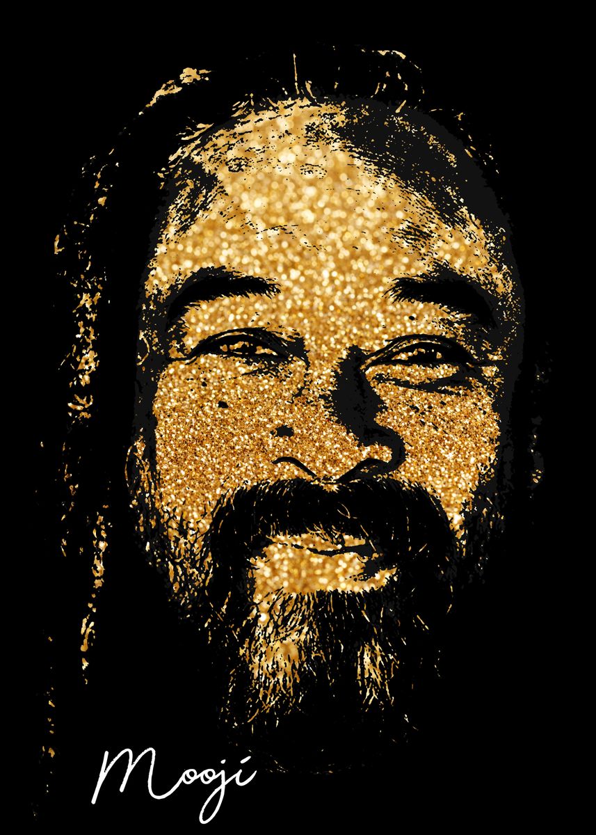 'Mooji' Poster, picture, metal print, paint by Kitty Kit | Displate