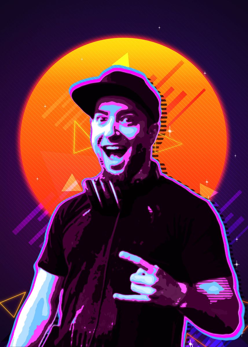 'Excision' Poster, picture, metal print, paint by Meyers Oconnor | Displate