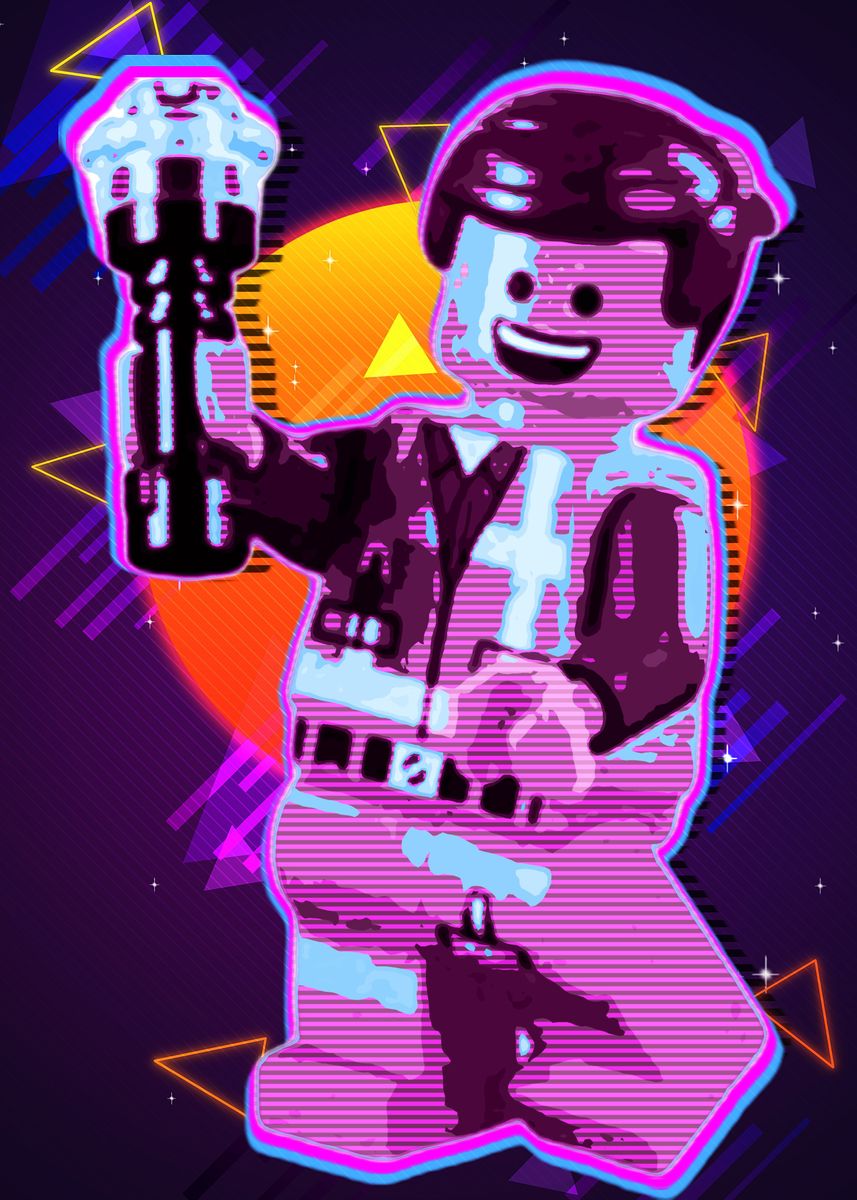 'Emmet Brickowski' Poster, picture, metal print, paint by Meyers ...
