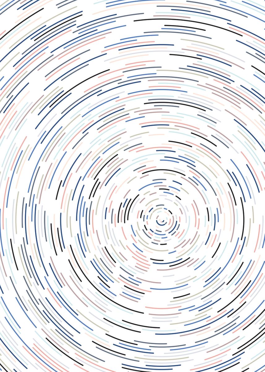 'Universe Circular' Poster by Iurii Vlasenko | Displate