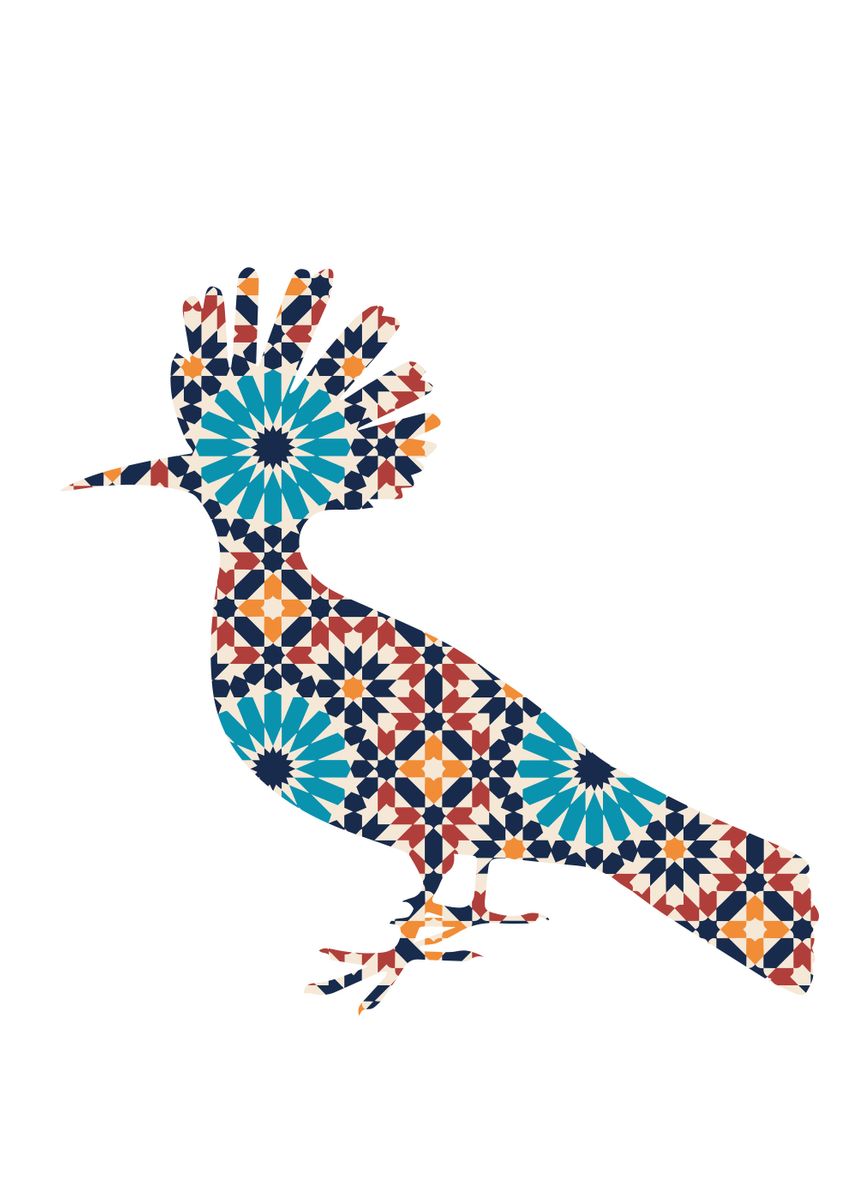 'Mohawk Bird Pattern' Poster, picture, metal print, paint by Emiliano ...