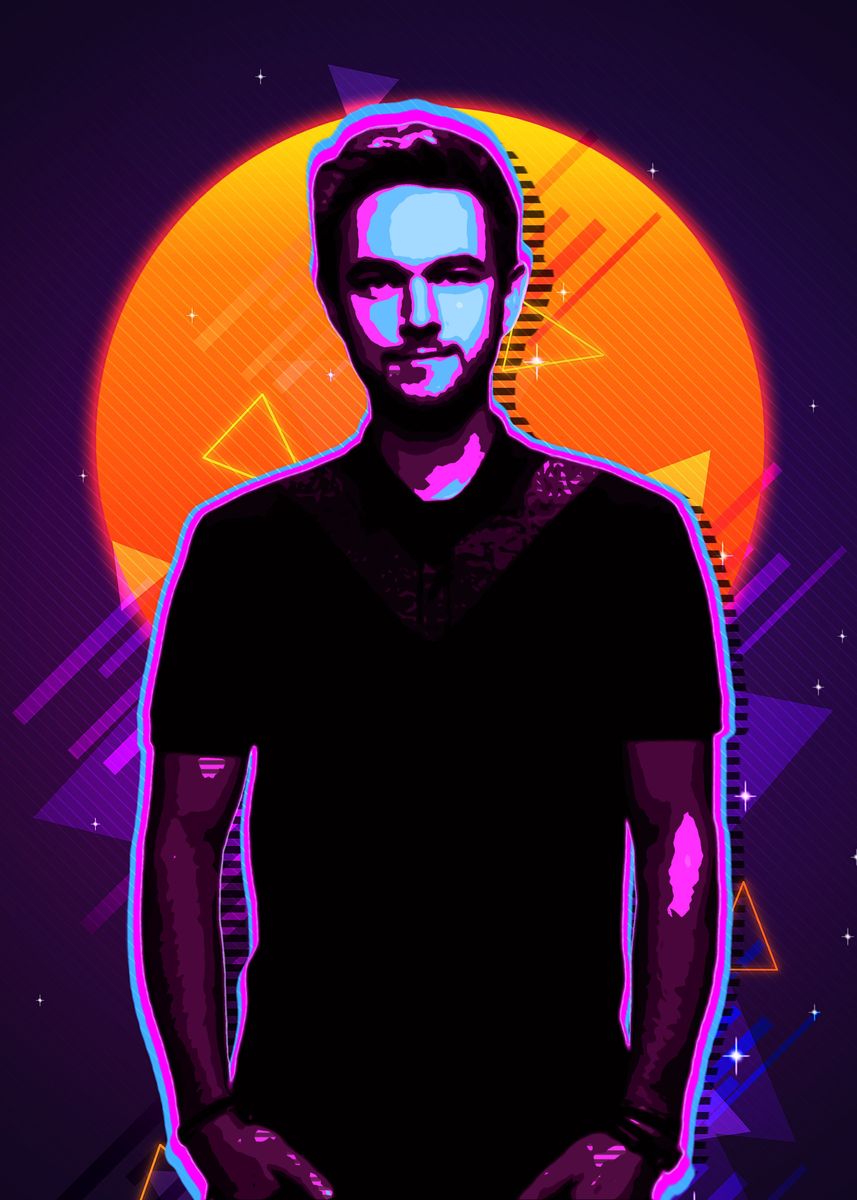 ' Zedd' Poster, picture, metal print, paint by Meyers Oconnor | Displate