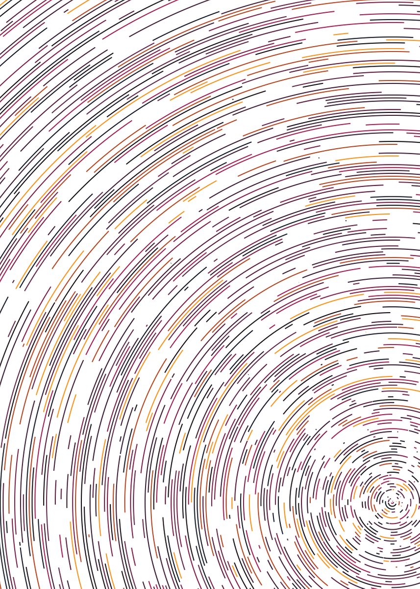 'Universe Circular' Poster by Iurii Vlasenko | Displate