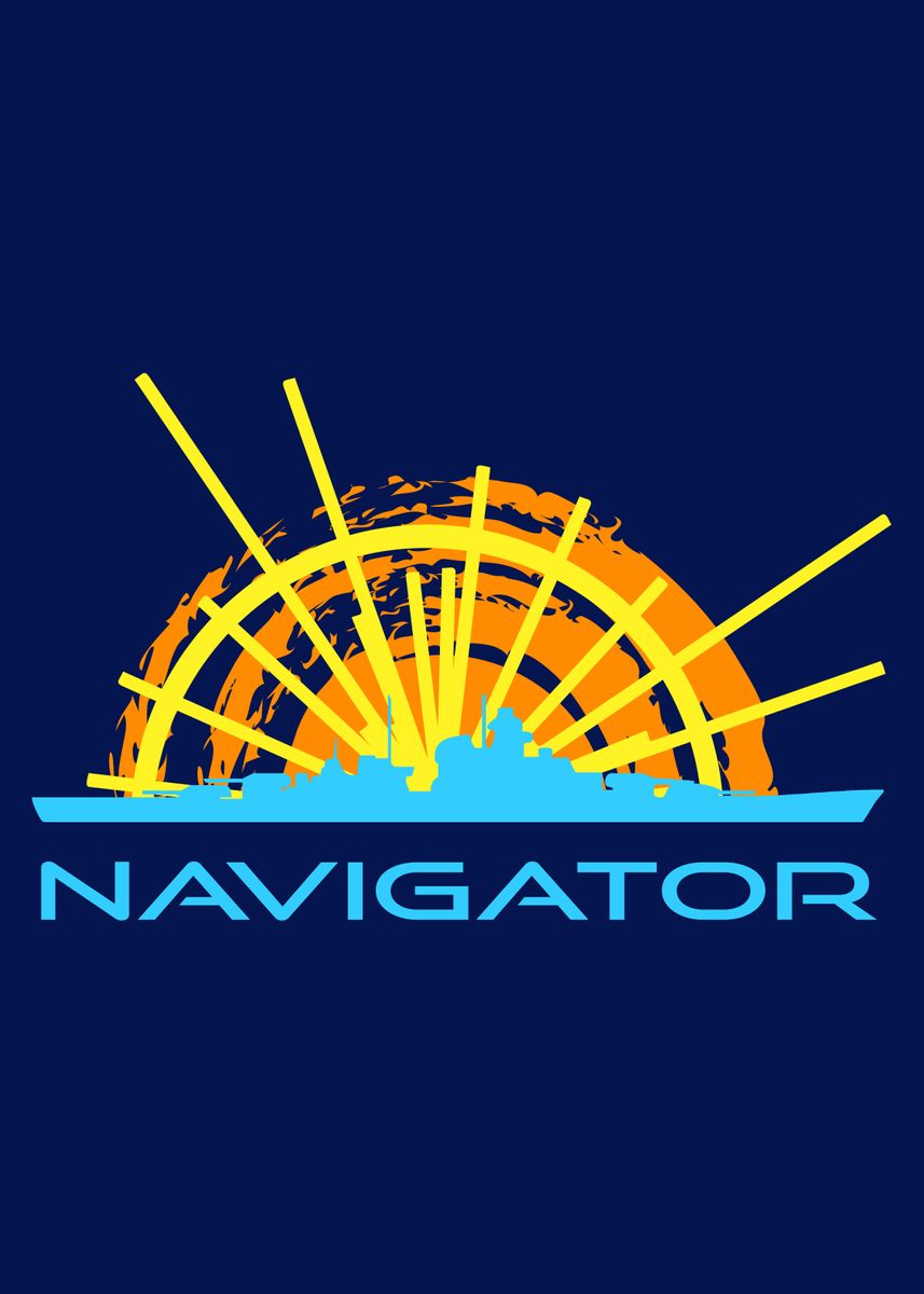 'NAVY Navigator' Poster, picture, metal print, paint by Art Ofphotos ...