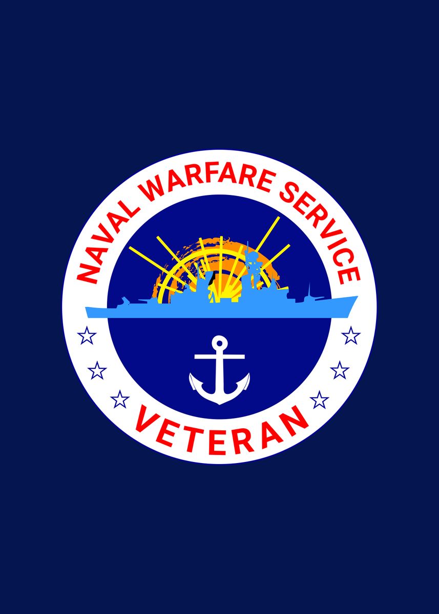 'NAVY Veteran' Poster, picture, metal print, paint by Art Ofphotos ...