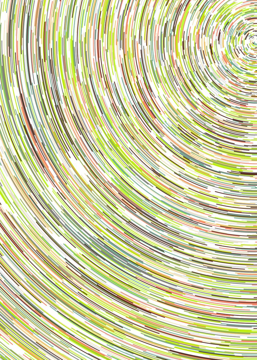 'Universe Circular' Poster, picture, metal print, paint by Iurii ...