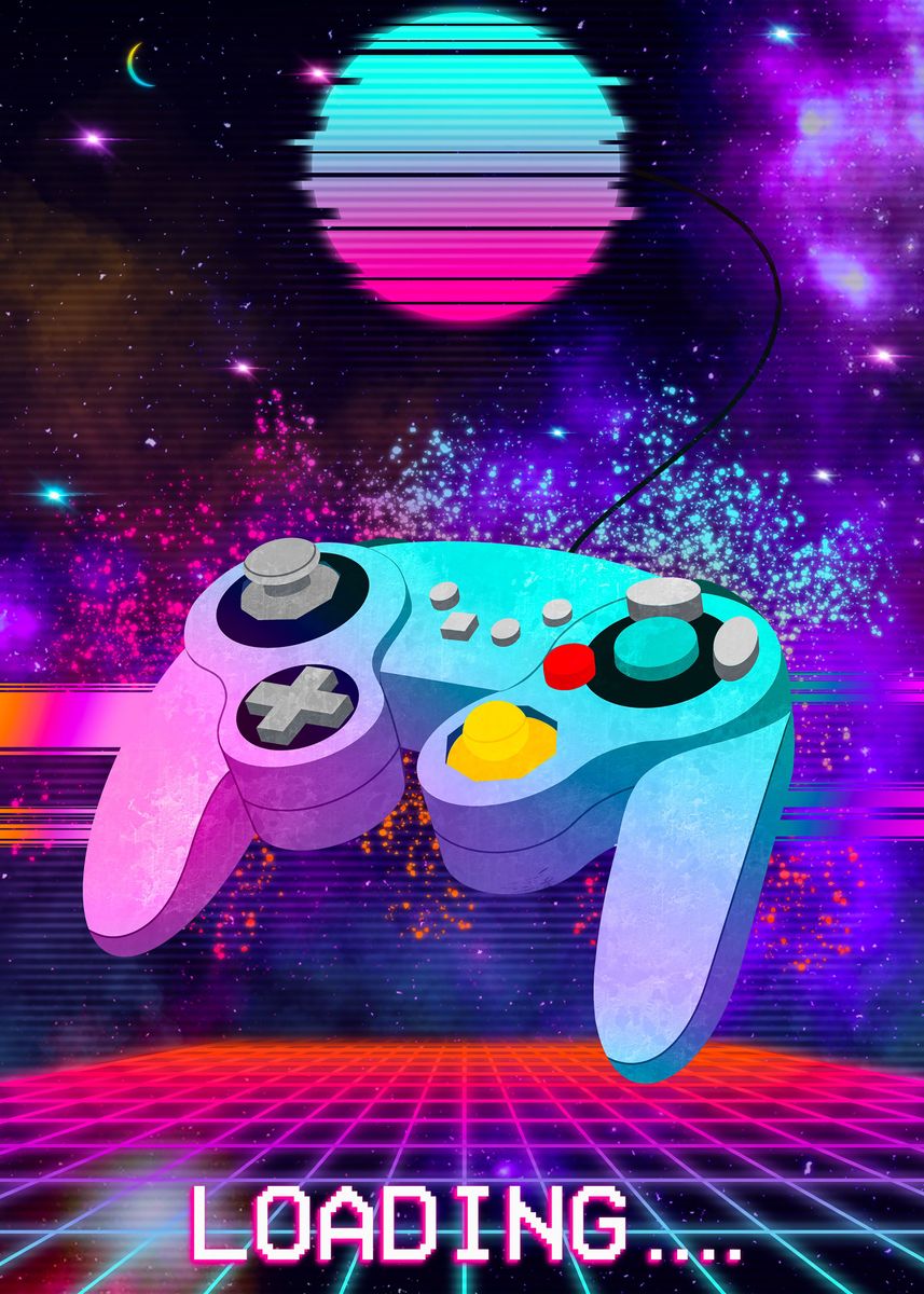 'Nintendo Gamecube' Poster, picture, metal print, paint by Devil May ...