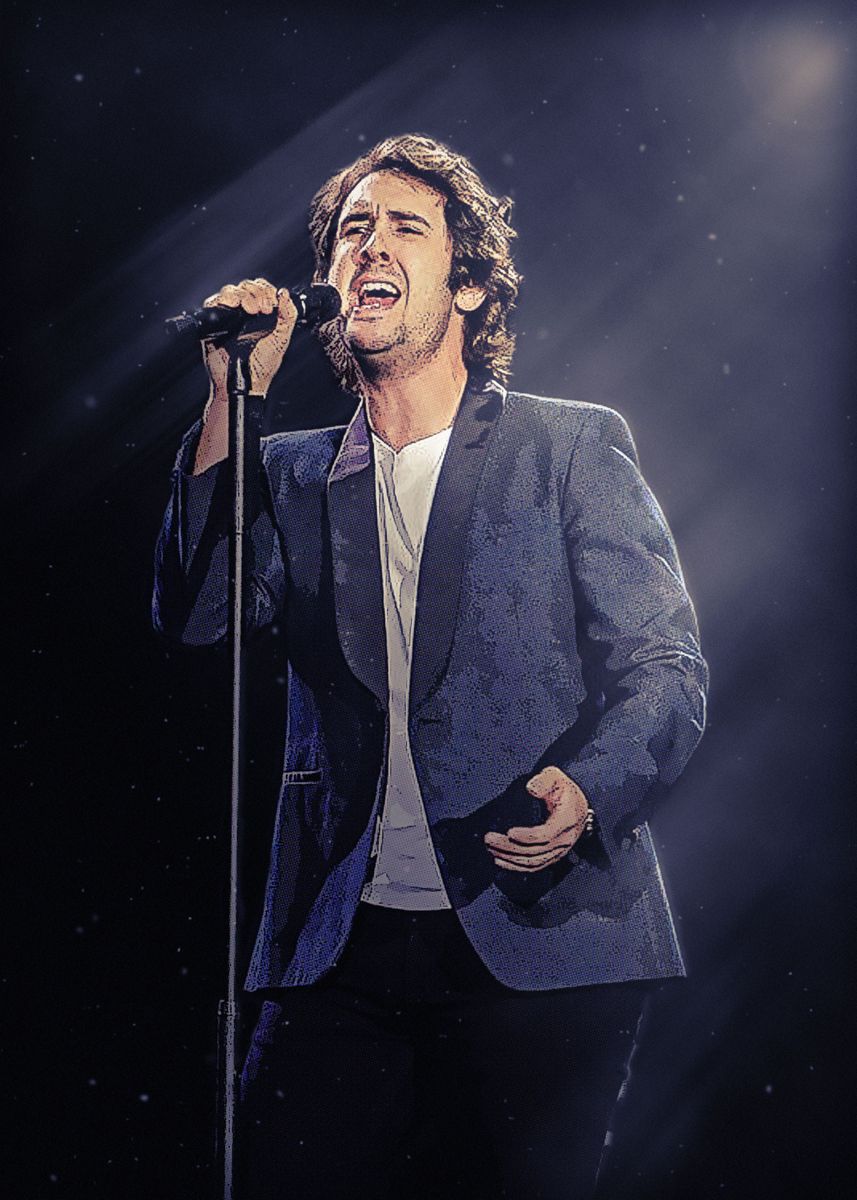 'Superstars of Josh Groban' Poster, picture, metal print, paint by The ...