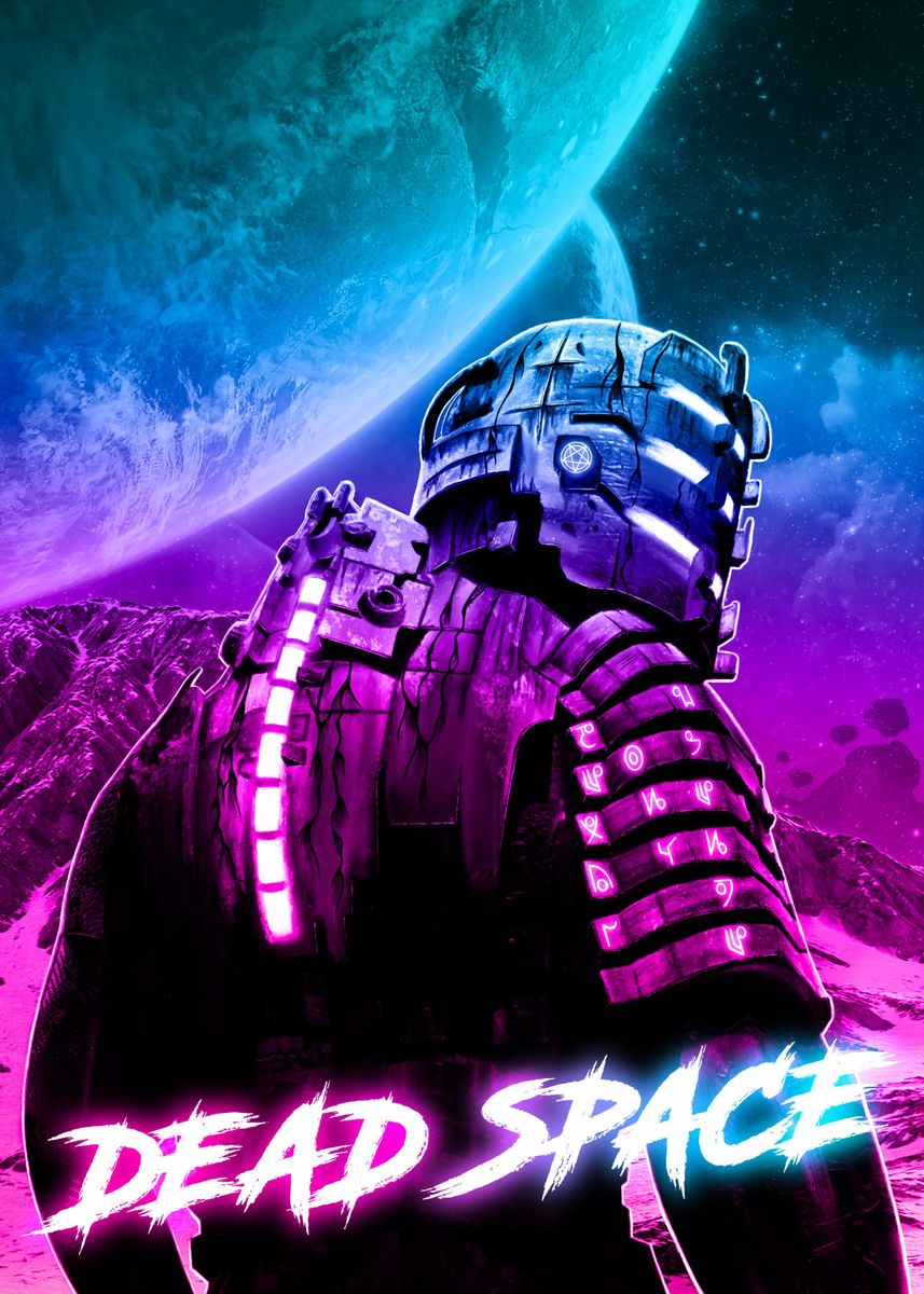 'Dead Space Retro Horror' Poster, picture, metal print, paint by Devil ...