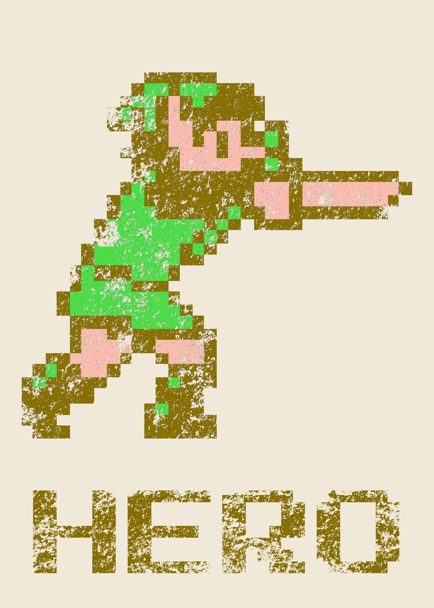 'Link Hero' Poster by PixieFlow | Displate