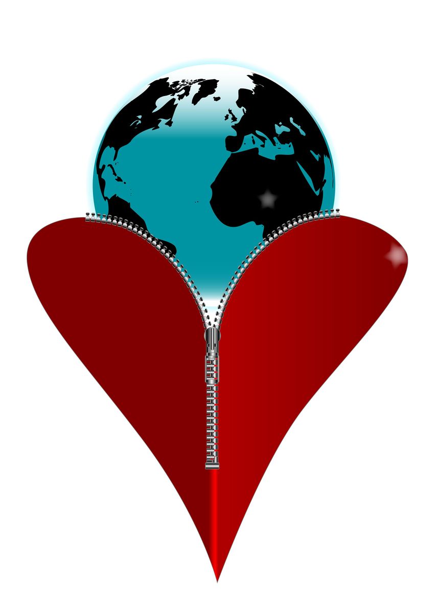 'Love Earth' Poster by HomeStead Digital | Displate