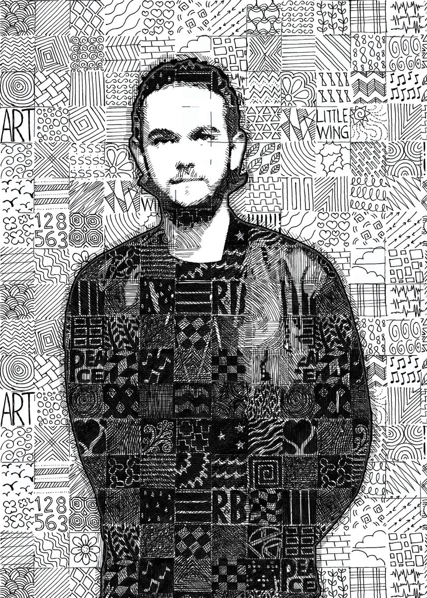 'Zedd' Poster, picture, metal print, paint by Meyer Snider | Displate