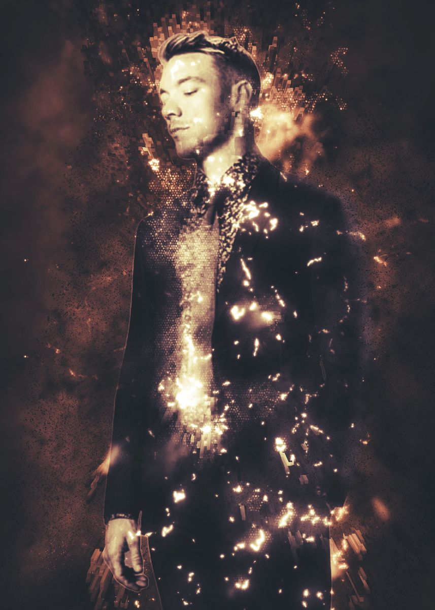 'Diplo' Poster, picture, metal print, paint by Douglas Dale | Displate