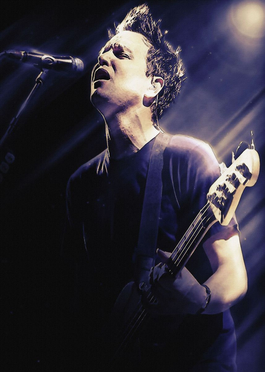 'Superstars of Mark Hoppus ' Poster, picture, metal print, paint by The ...