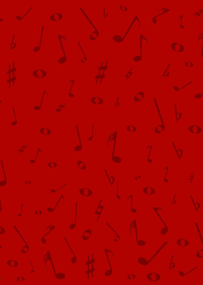 'Maroon Music Background' Poster, picture, metal print, paint by ...