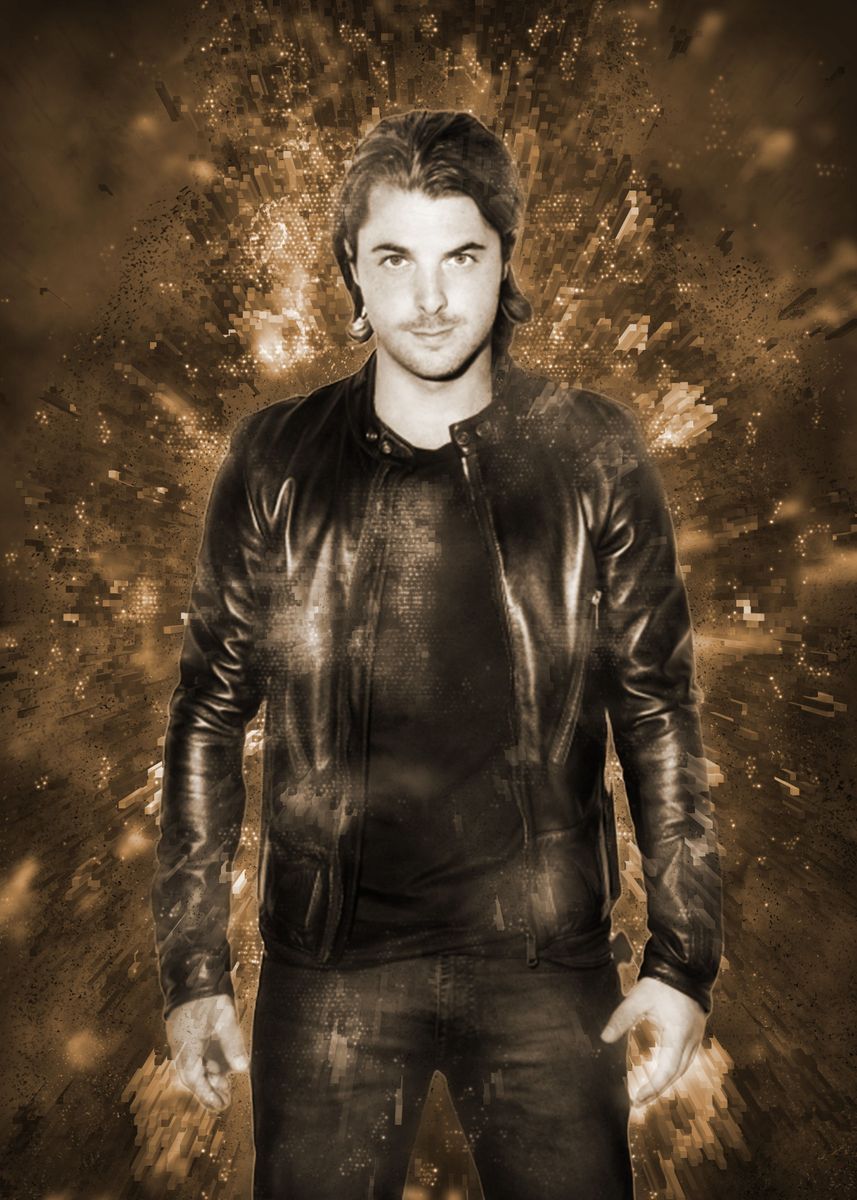 'Axwell' Poster, picture, metal print, paint by Douglas Dale | Displate