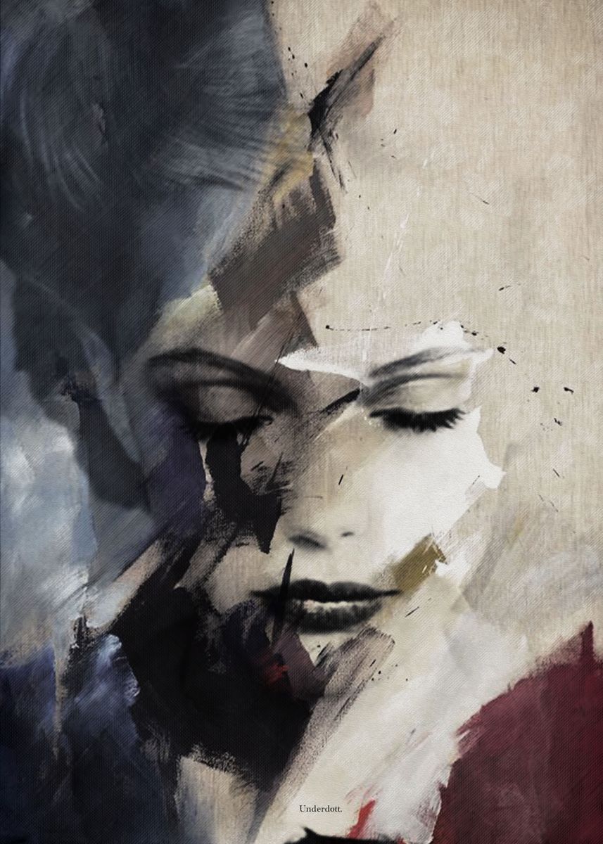 'Perception of beauty' Poster, picture, metal print, paint by Underdott ...