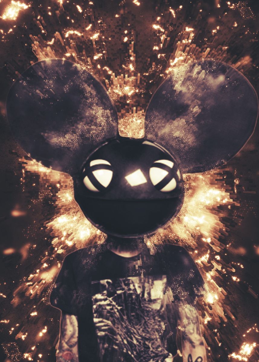 'Deadmau5' Poster, picture, metal print, paint by Douglas Dale | Displate