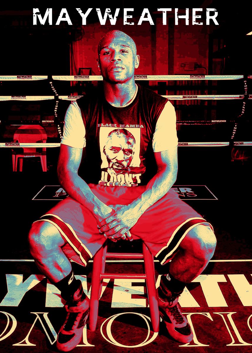 'Floyd Mayweather' Poster by Anxhela Sufa | Displate