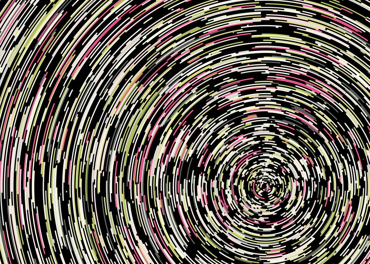 'Universe Circular' Poster by Iurii Vlasenko | Displate