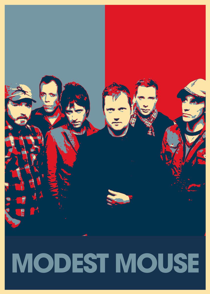 ' Modest Mouse' Poster, picture, metal print, paint by Cantrell ...