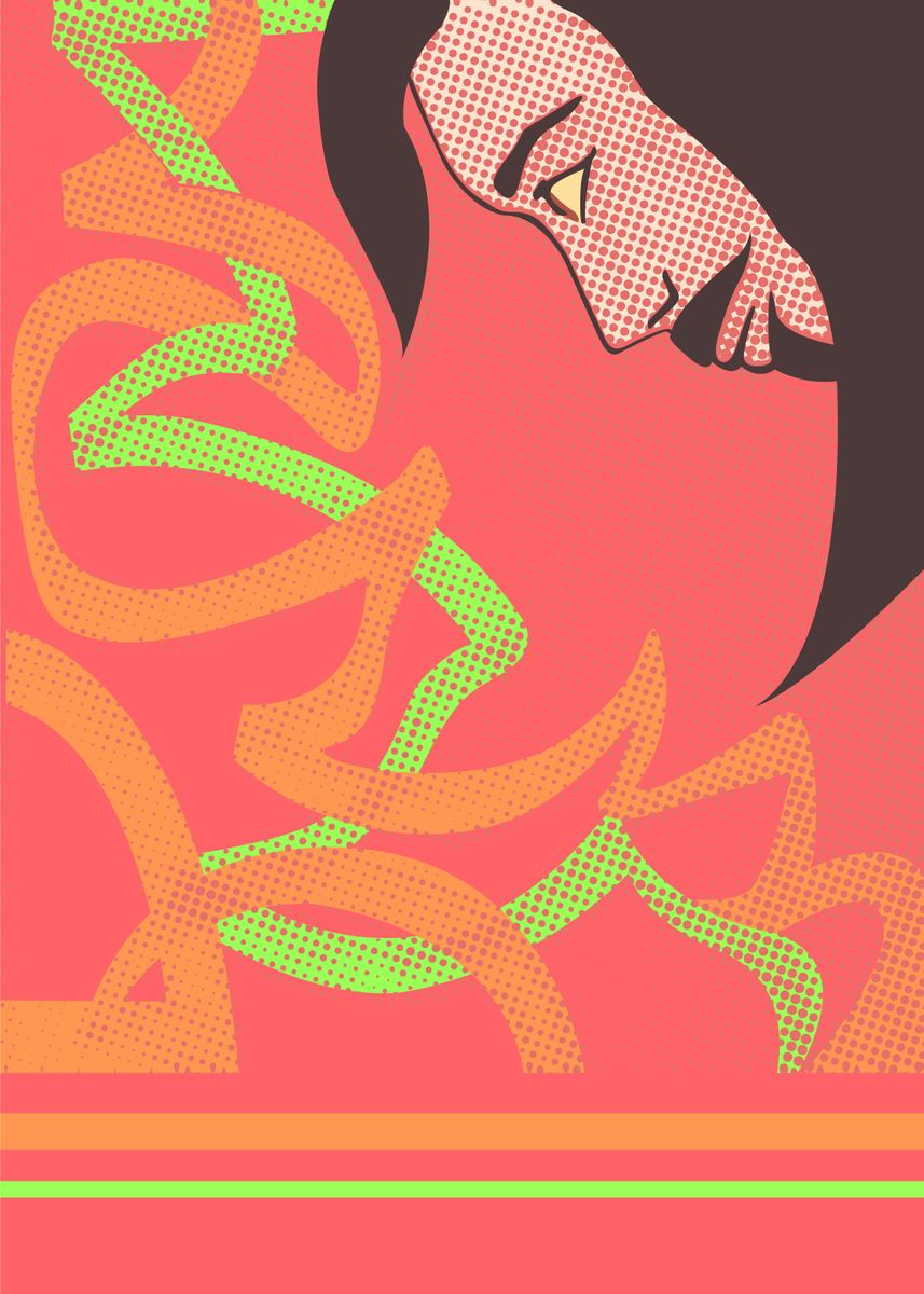 'Abstract Art colors' Poster by Nenad | Displate