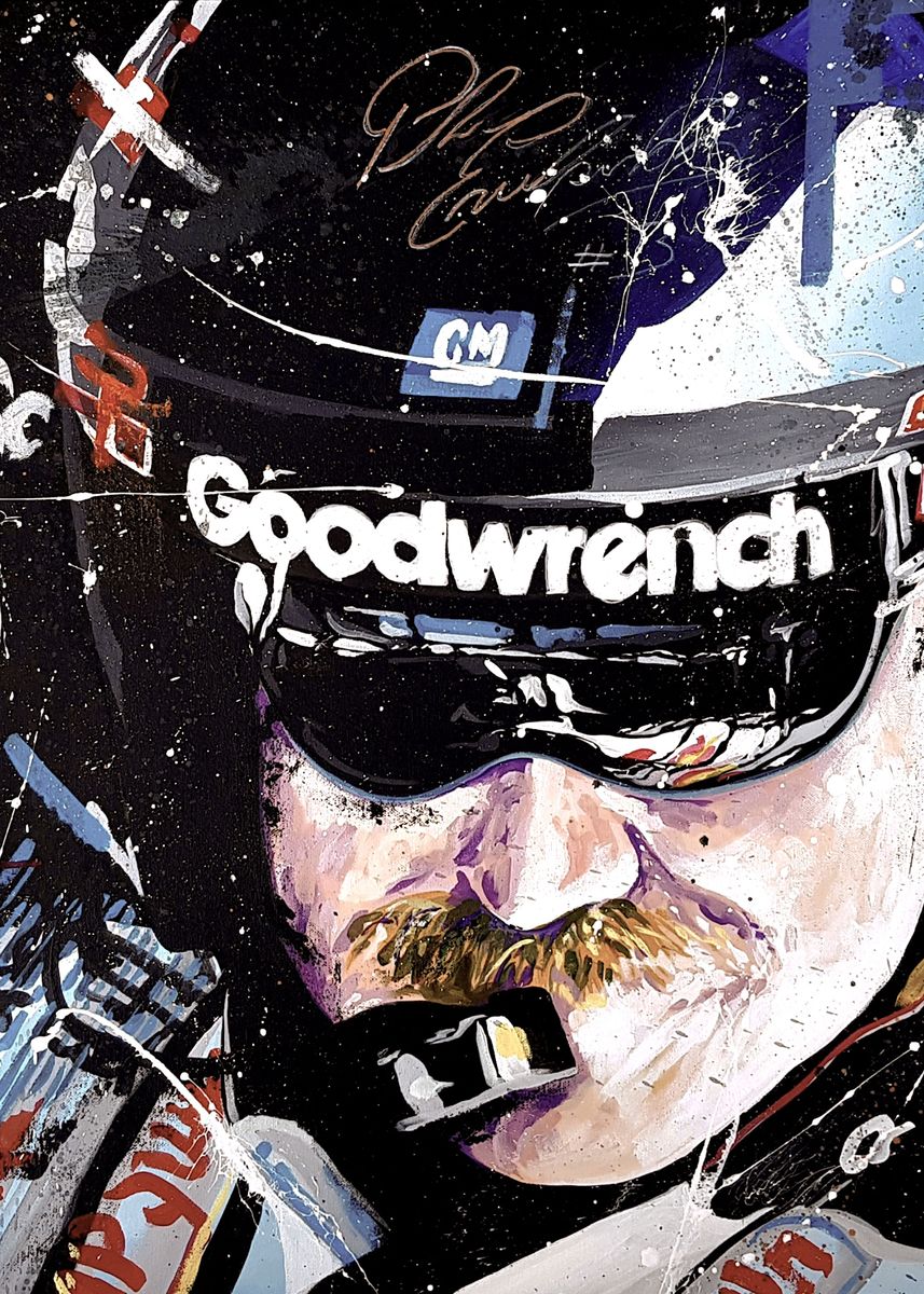 'The Intimidator' Poster, picture, metal print, paint by Sean Wales ...