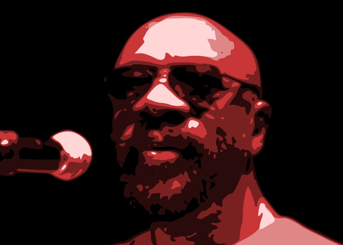 'Isaac Hayes ' Poster by Josh B | Displate