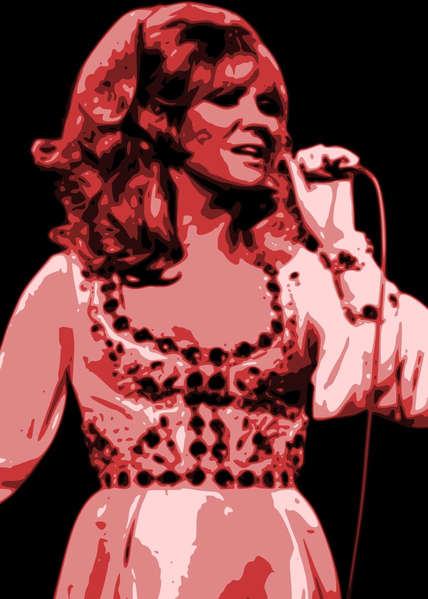 'Dusty Springfield' Poster, picture, metal print, paint by Josh B ...