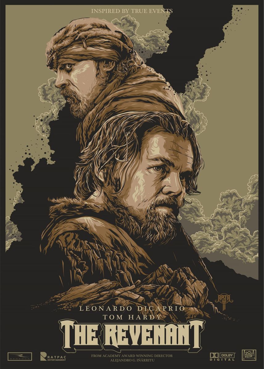 'The Revenant Minimal Art' Poster, picture, metal print, paint by Naso ...