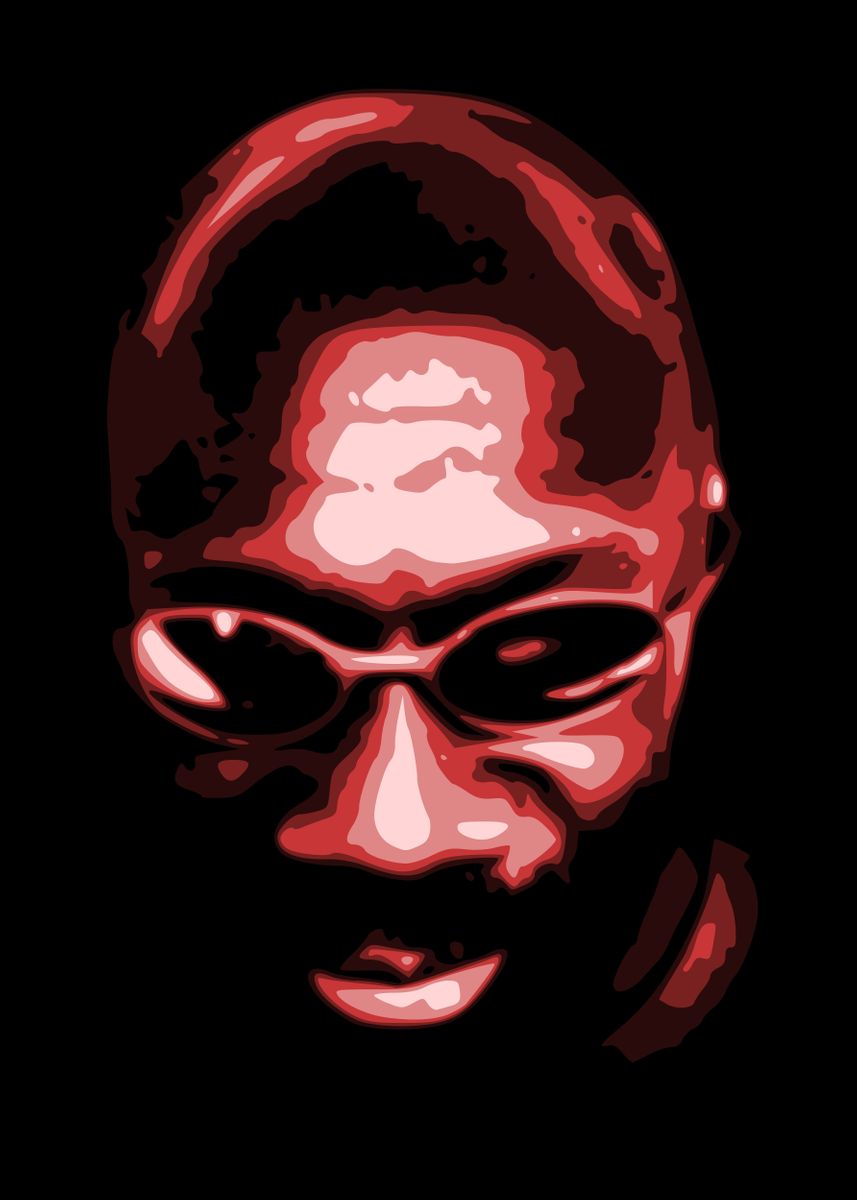 'Isaac Hayes ' Poster, picture, metal print, paint by Josh B | Displate