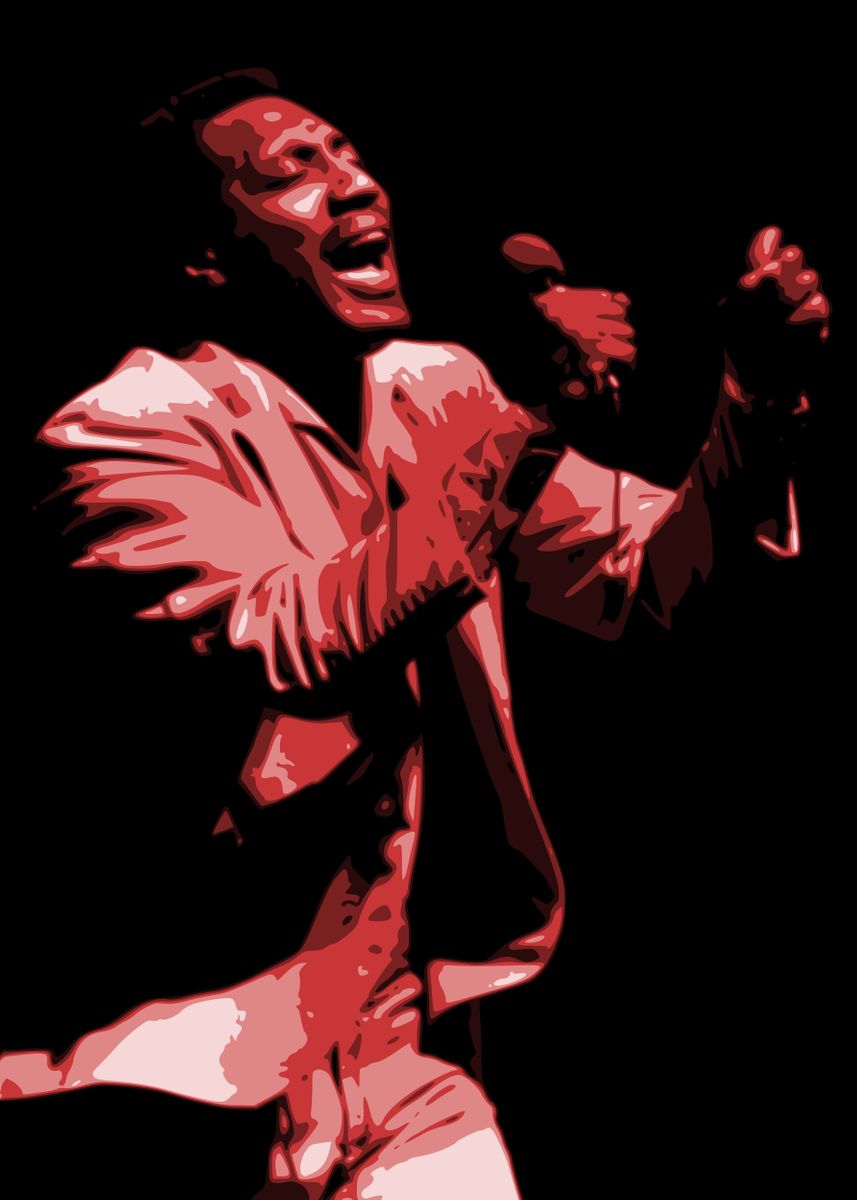 'Otis Redding ' Poster, picture, metal print, paint by Creatify ...