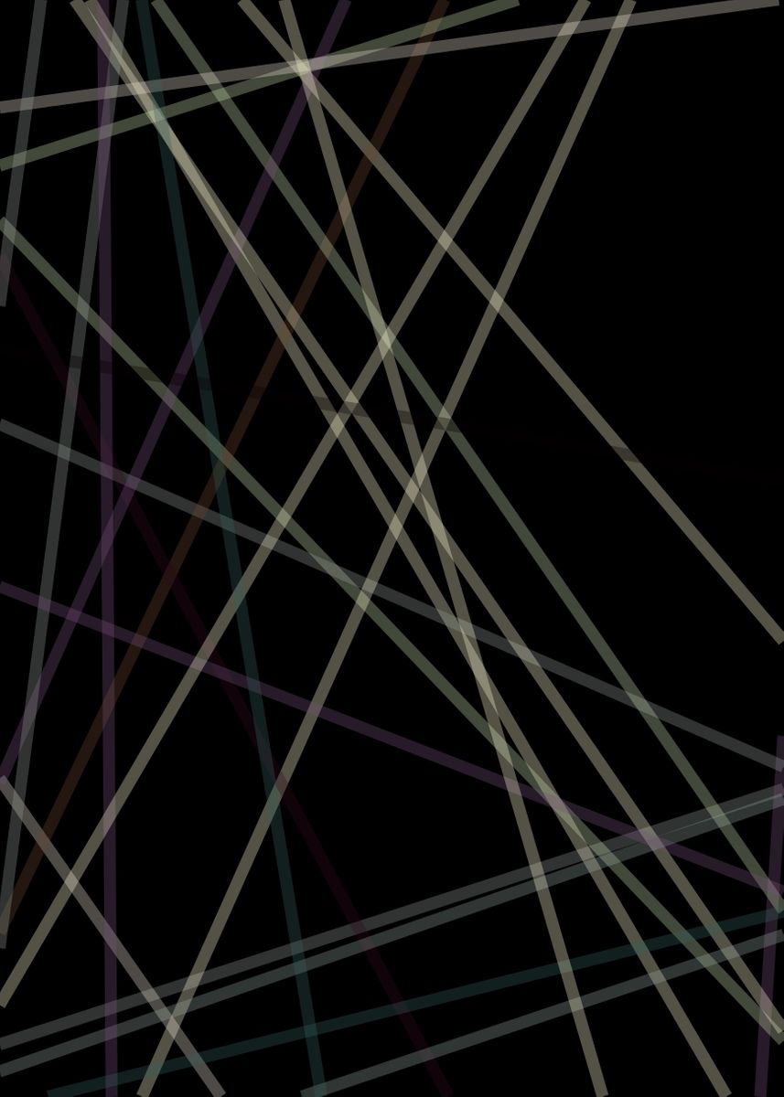 'Universe Colorful Lines ' Poster by Iurii Vlasenko | Displate