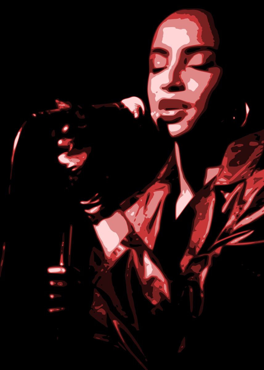 'Sade Adu ' Poster, picture, metal print, paint by Creatify Publishing ...