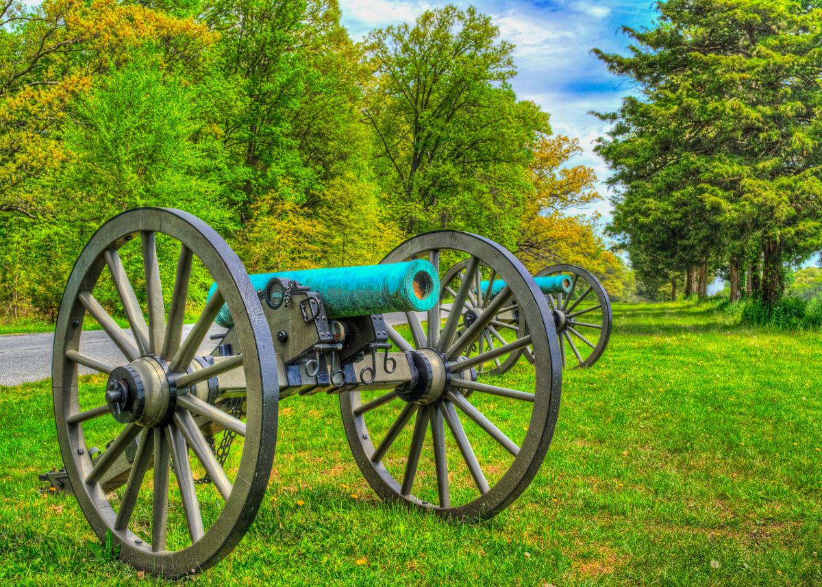 'Spring Cannon' Poster by Nathan DePue | Displate