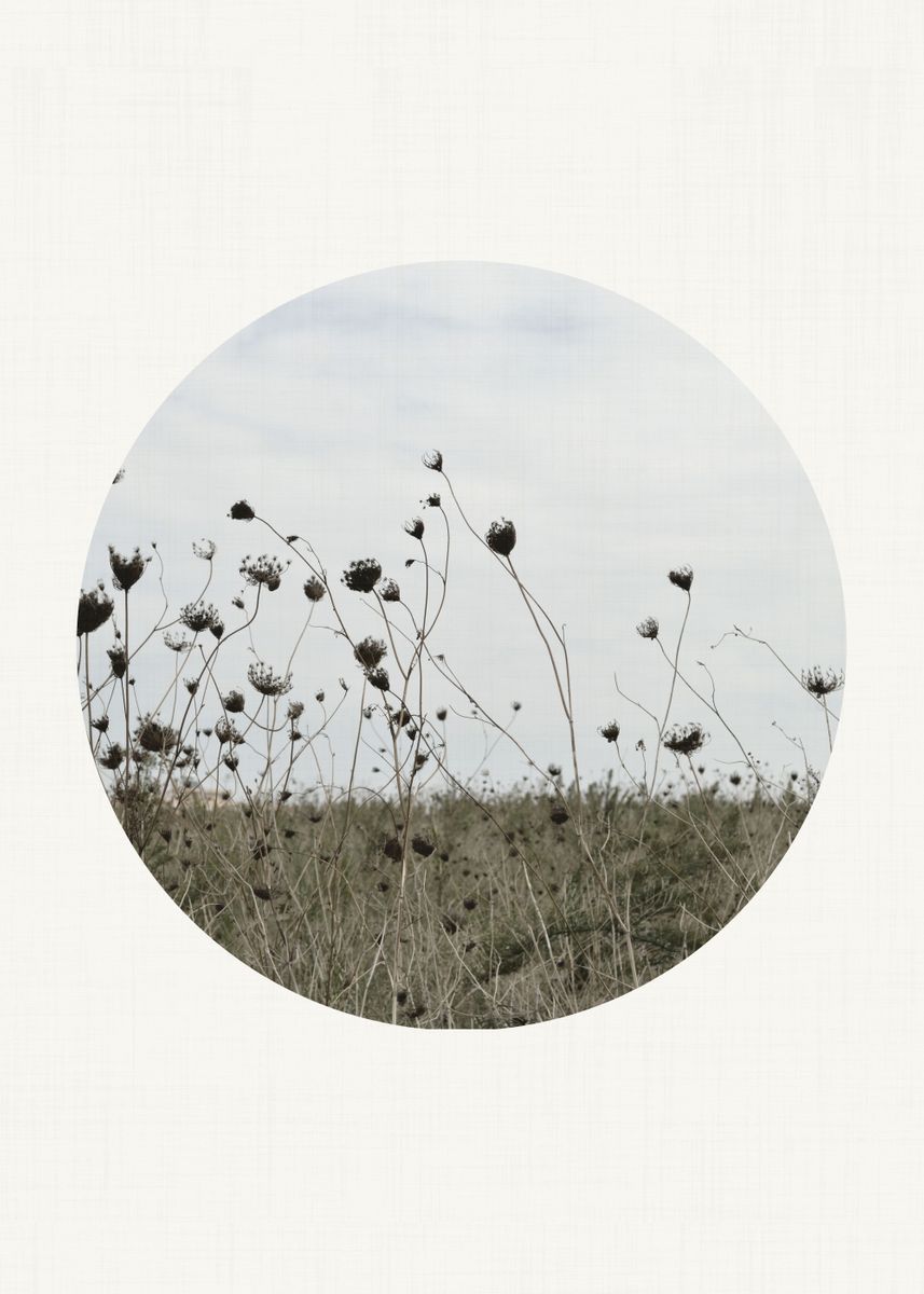 'Circular Landscape Field' Poster by Joanna ARTbyJWP | Displate