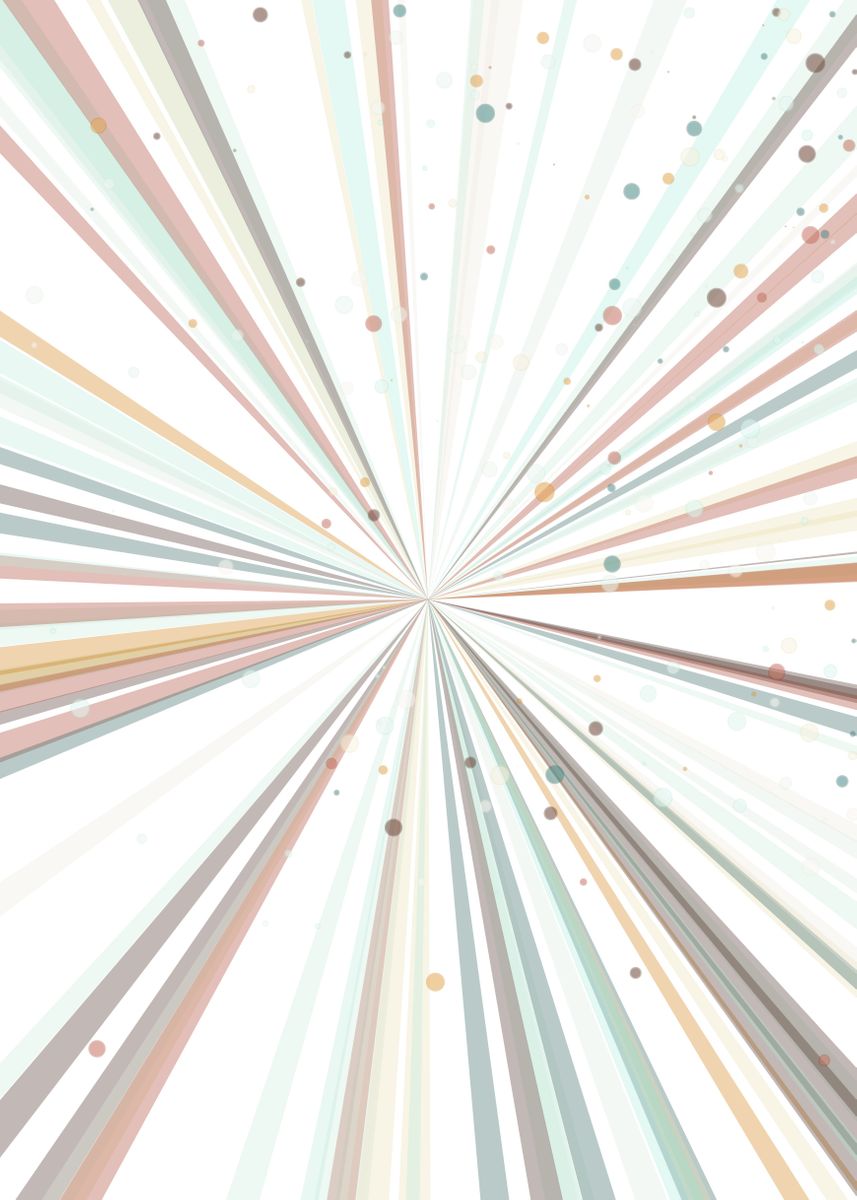 'Universe Colorful Lines ' Poster by Iurii Vlasenko | Displate