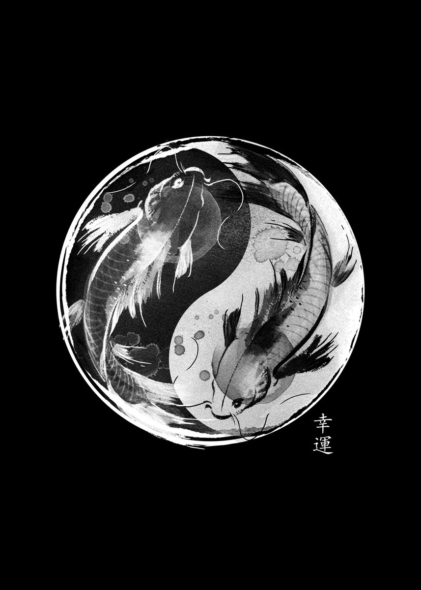 'Fortune of Koi' Poster by Steven Toang | Displate