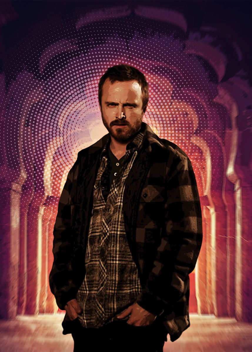 'Jesse Pinkman' Poster, picture, metal print, paint by Morton Gray ...